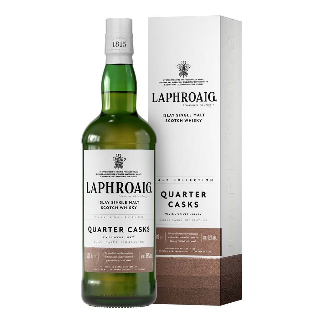 Whisky Laphroaig Quarter Cask: Islay Single Malt Scotch Whisky Online ...
